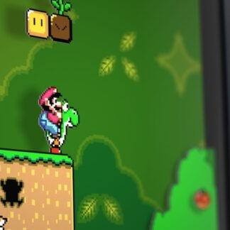 Super Mario World (Monty Mole) | Retro Games Crafts