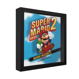Super Mario Bros. 2 (Cover Art) | Retro Games Crafts