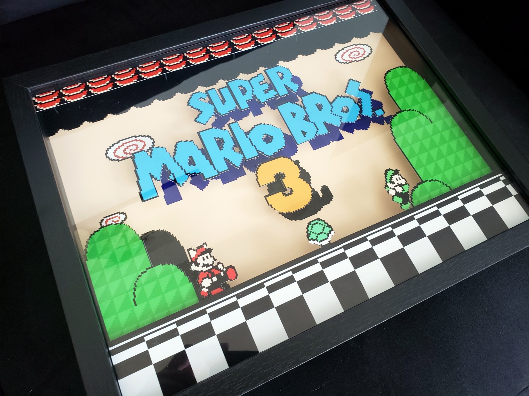 Super Mario Bros. 3 (Title Screen) – Retro Games Crafts