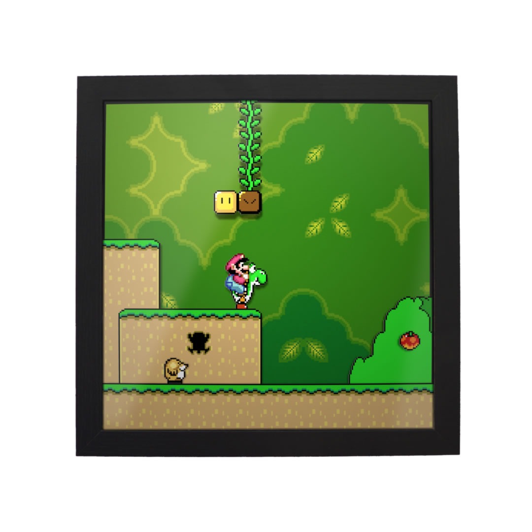 Super Mario World (Monty Mole) – Retro Games Crafts