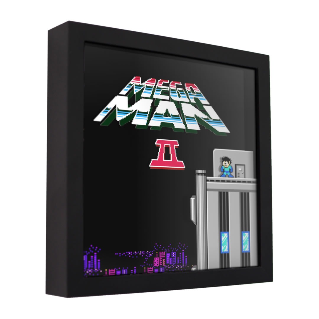 Mega Man 2 (Title Screen) | Retro Games Crafts