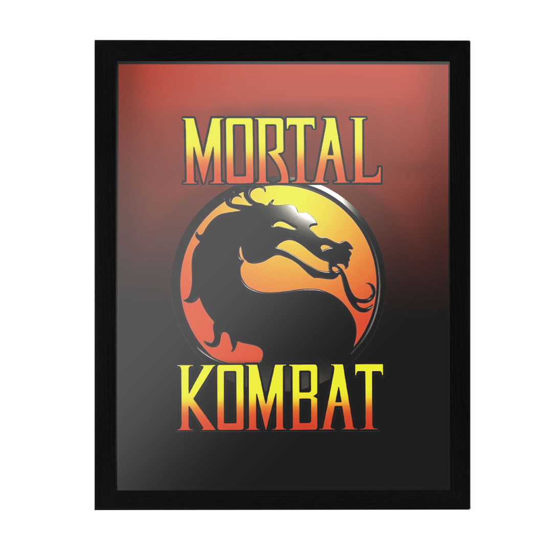 Mortal Kombat (Cover Art) – Retro Games Crafts