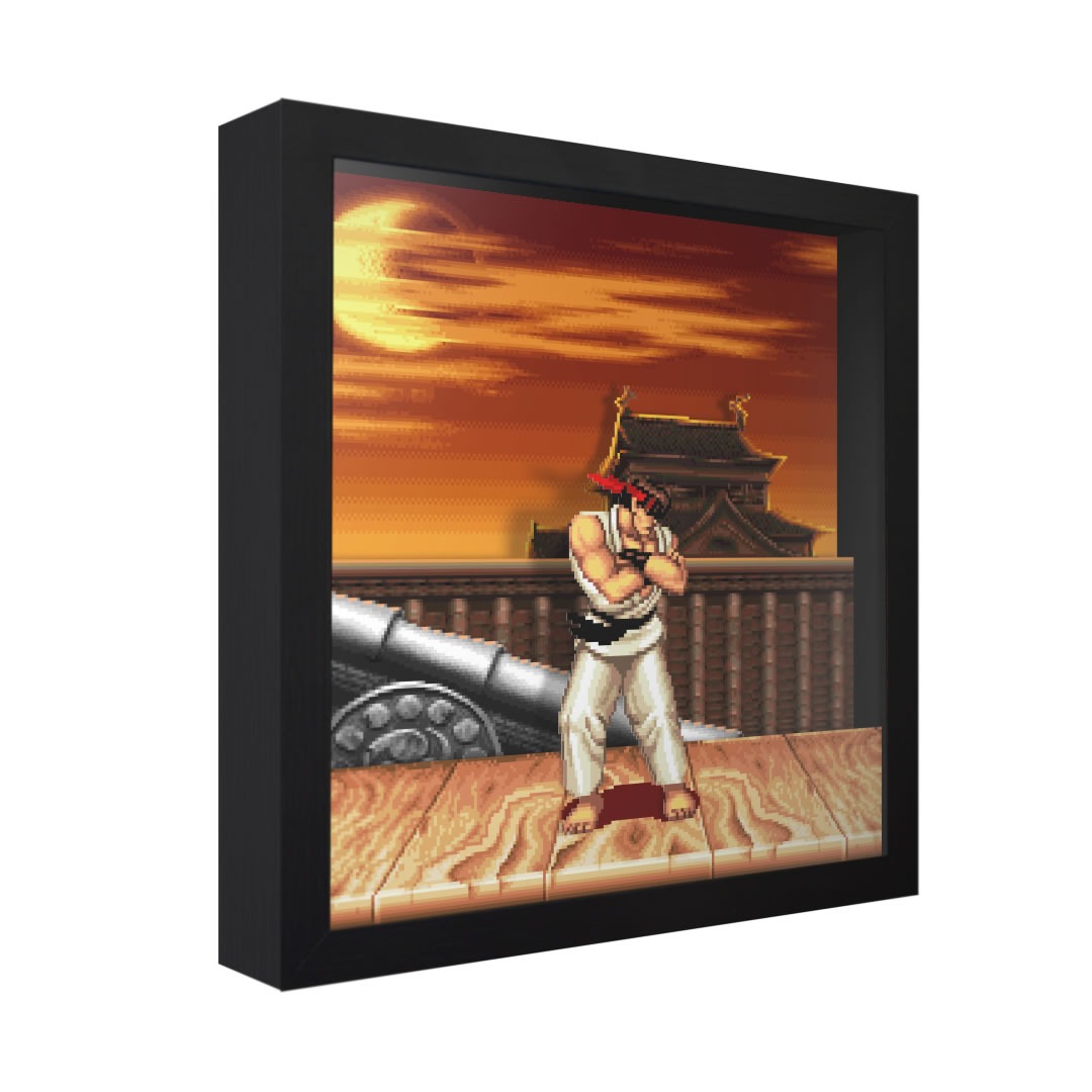 Super Street Fighter 2 (Ryu Victory Pose) | Retro Games Crafts